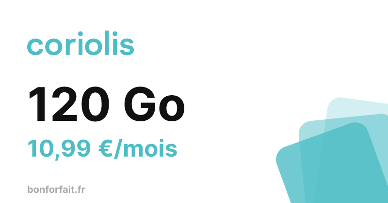 Forfait Le Relax 100 Go à 7,99 € | Bon Forfait